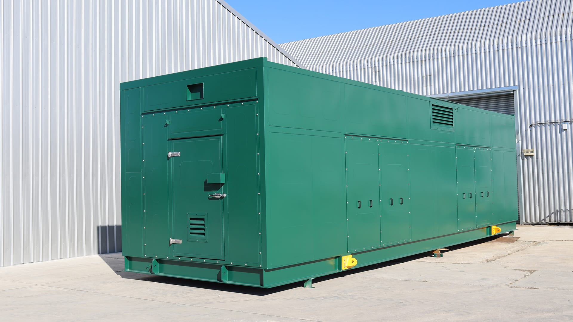 Data Centre Enclosures - Mansfield Pollard - Mission Critical Container ...