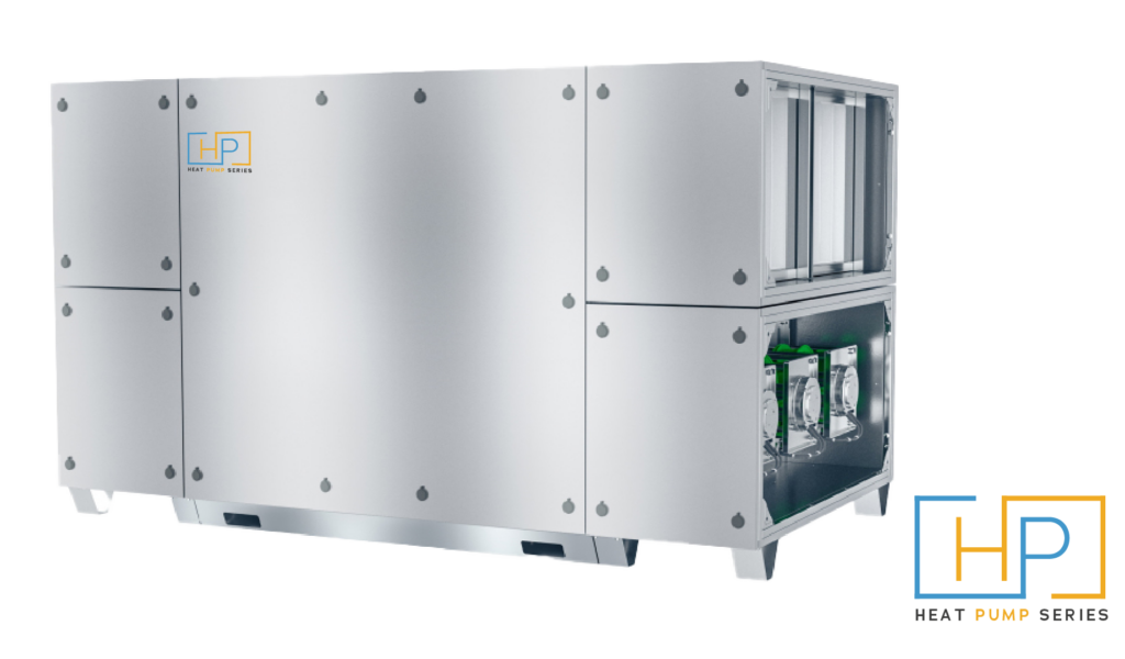 The HP Range of Modular AHU's with Heat Pump Integrated Within